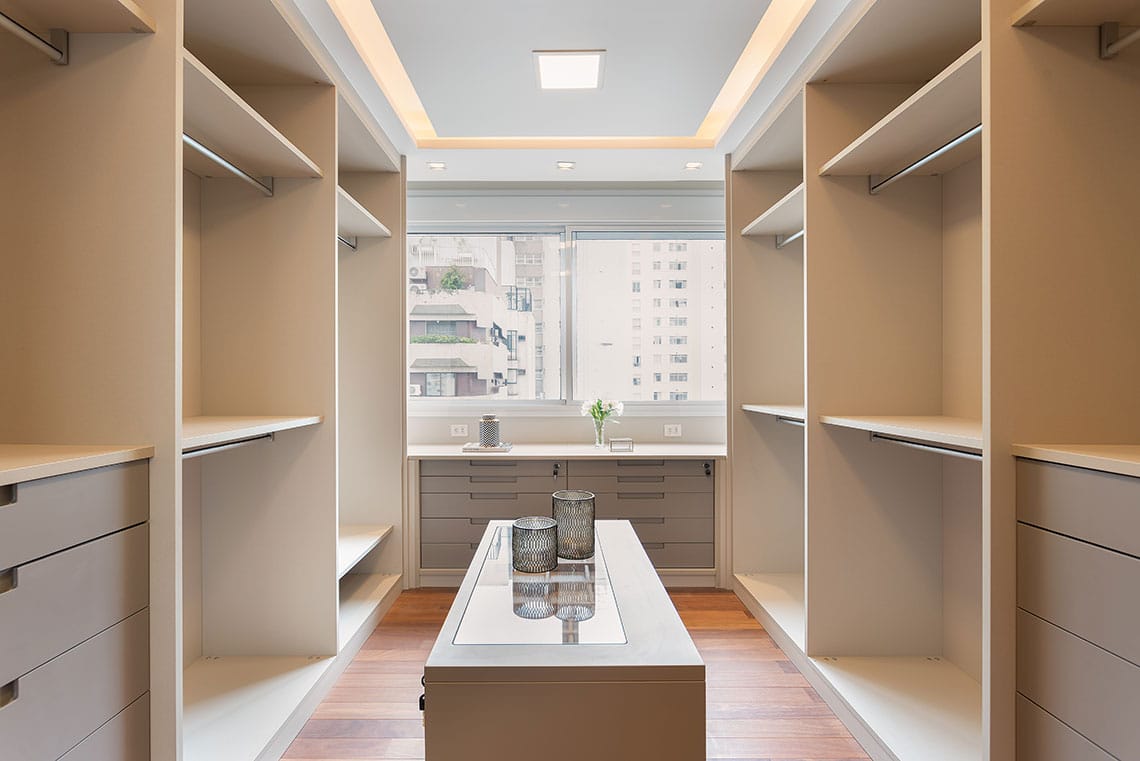 Closet aberto: conheça as vantagens - Marcato